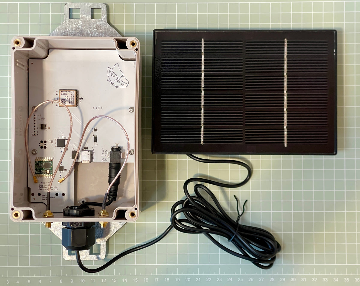 CTT Node™ Version 3.0 with dual radios (434MHz and 2.4GHz BlūReceiver ...